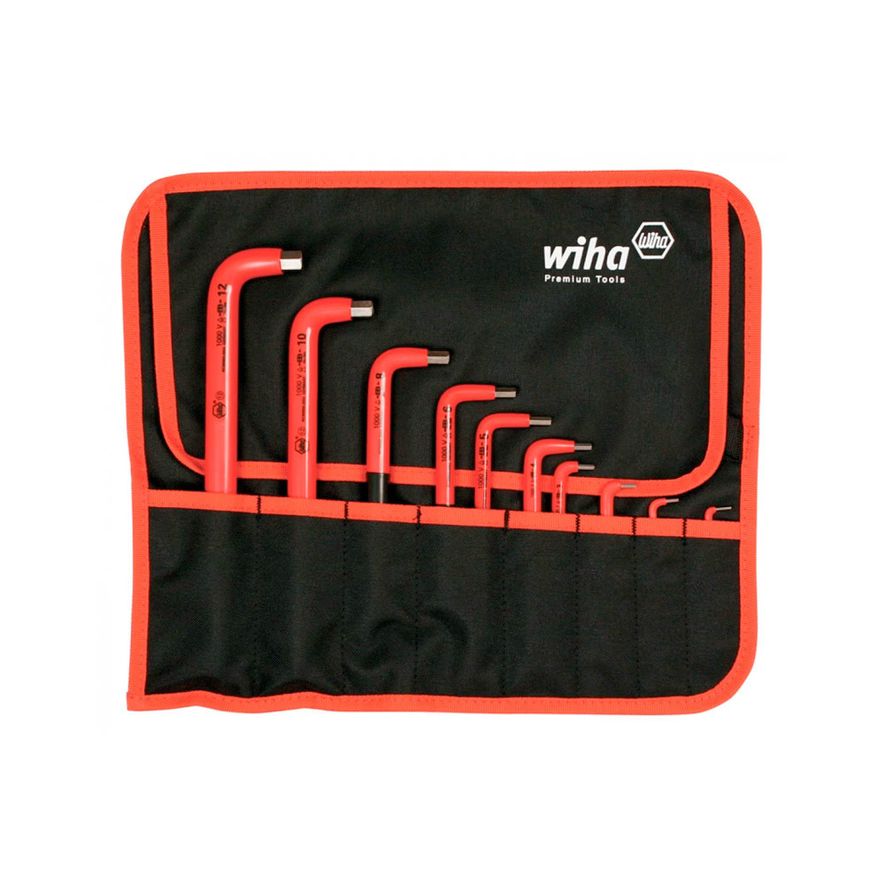 Poirot | Set de 10 llaves allen aisladas Wiha | Poirot Chile