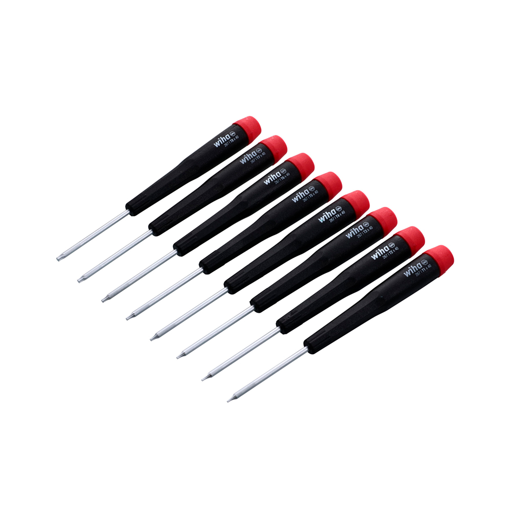 Poirot | Set de 8 perilleros de precision torx | Poirot Chile